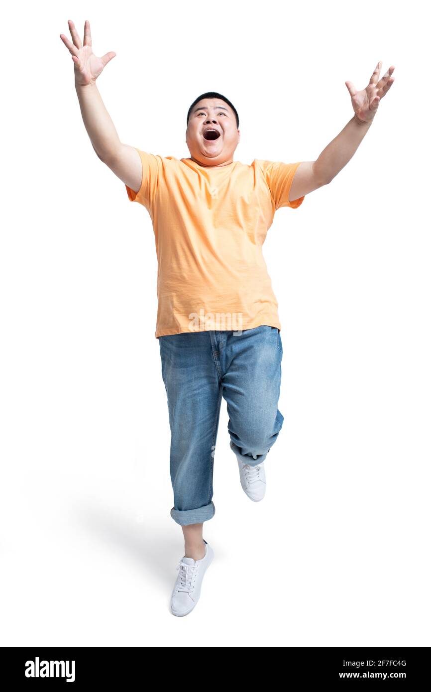 Surprised men Cut Out Stock Images & Pictures - Alamy