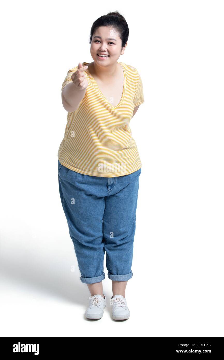 Woman hands behind back Cut Out Stock Images & Pictures - Alamy