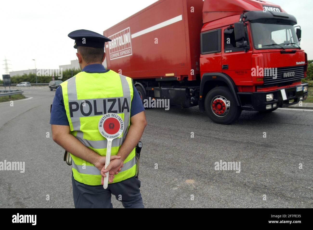 Italian highway police Stock Photo - Alamy