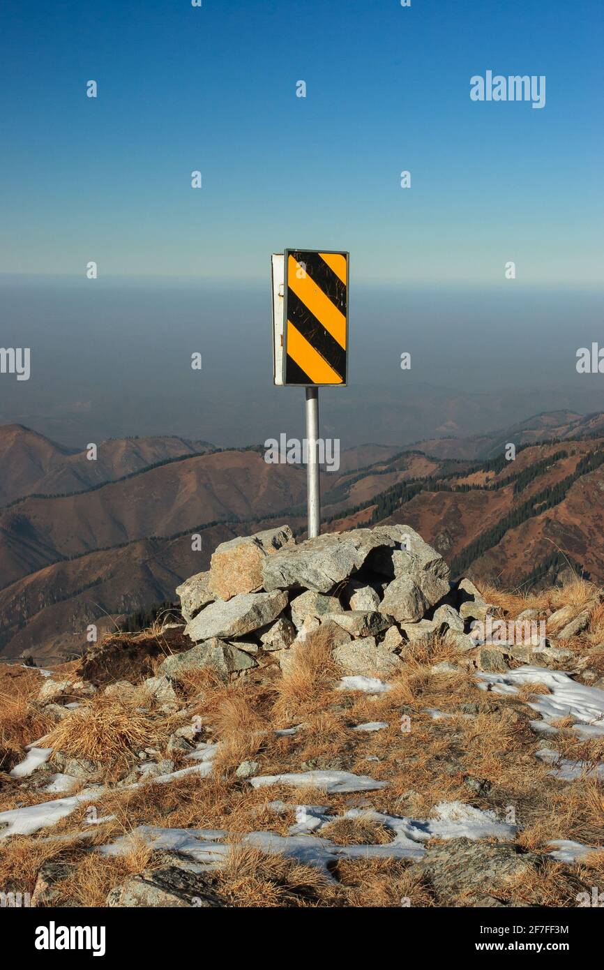 Turning point road sign hi-res stock photography and images - Alamy