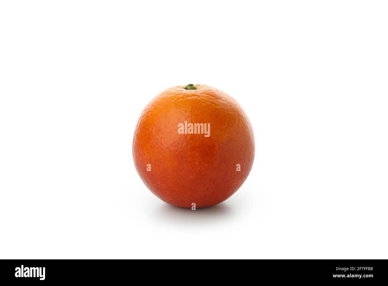 Fresh red orange isolated on white background Stock Photo - Alamy