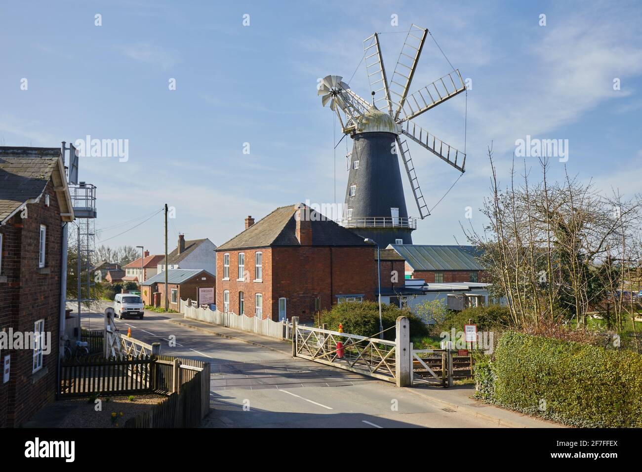 Heckington Mill (also known as Pocklington's Mill) was retored on 1891 ...
