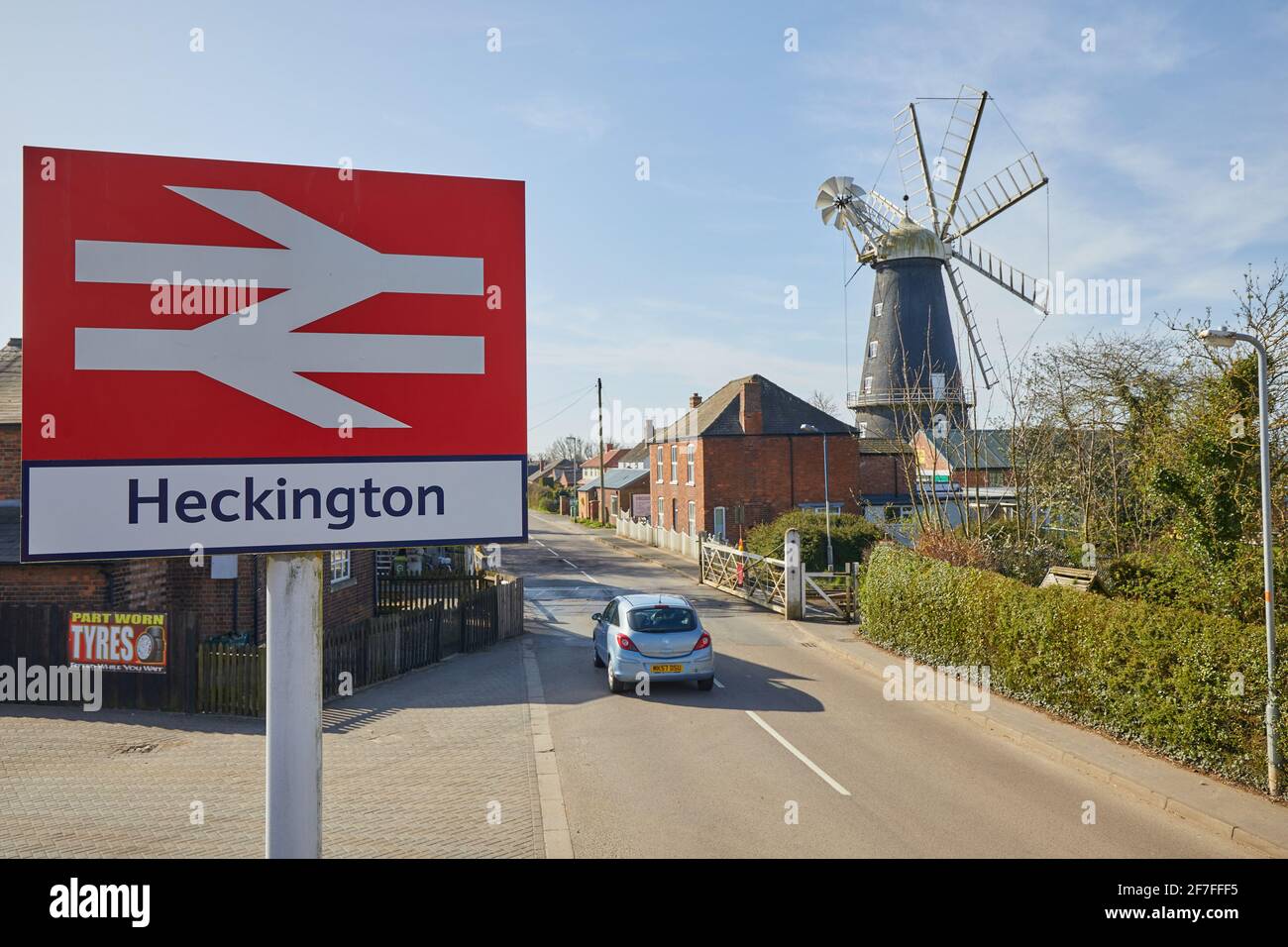 Heckington Mill (also known as Pocklington's Mill) was retored on 1891 ...