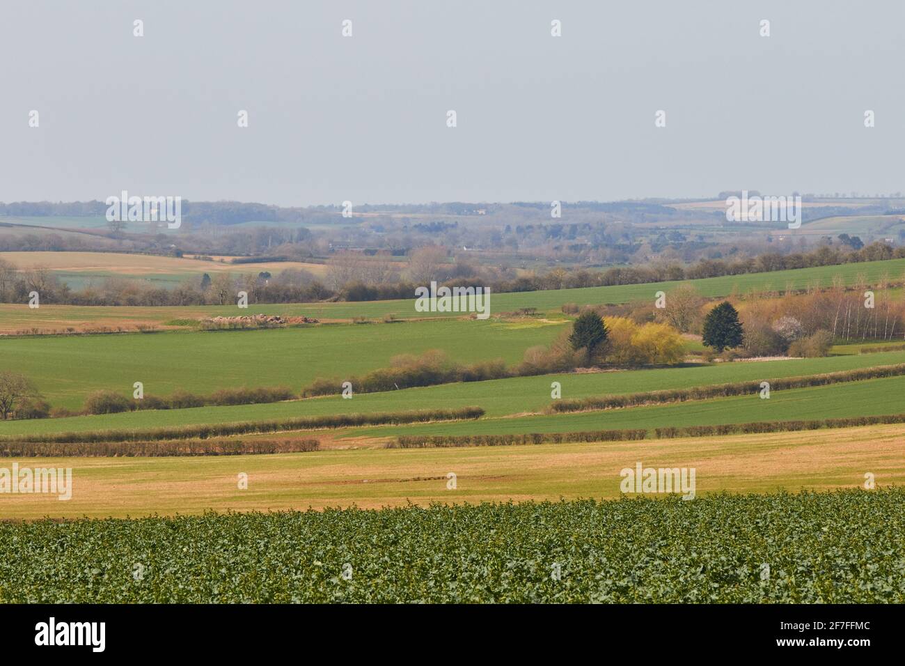 Bluestone Heath Road, Lincolnshire, Lincolnshire Wolds, England. UK ...