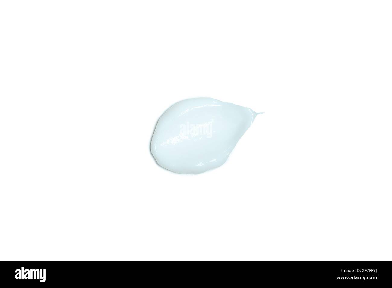 Sunscreen cream smear isolated on white background Stock Photo - Alamy