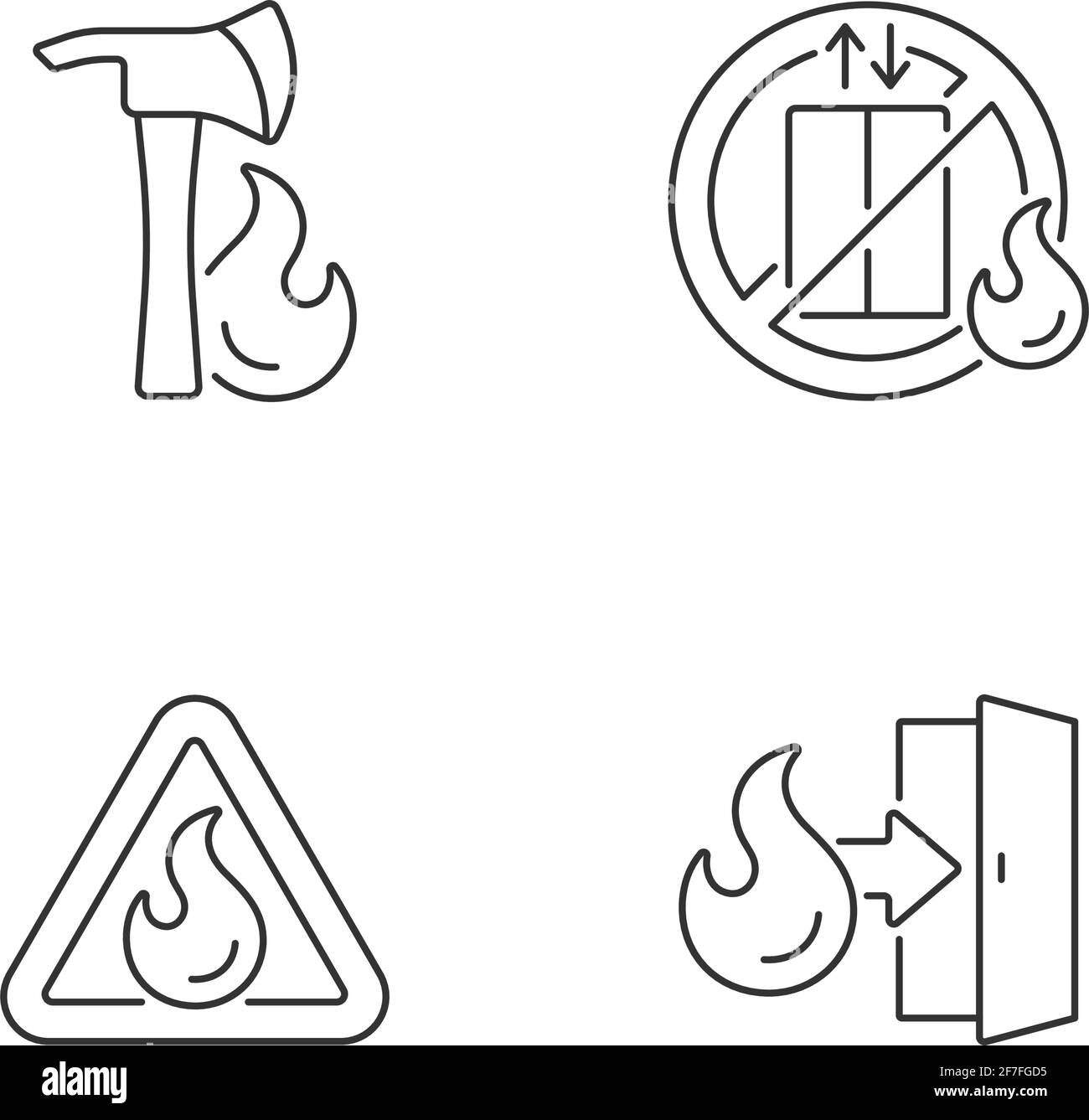 Fire Safety Clipart Black And White at Darcy Redmond blog