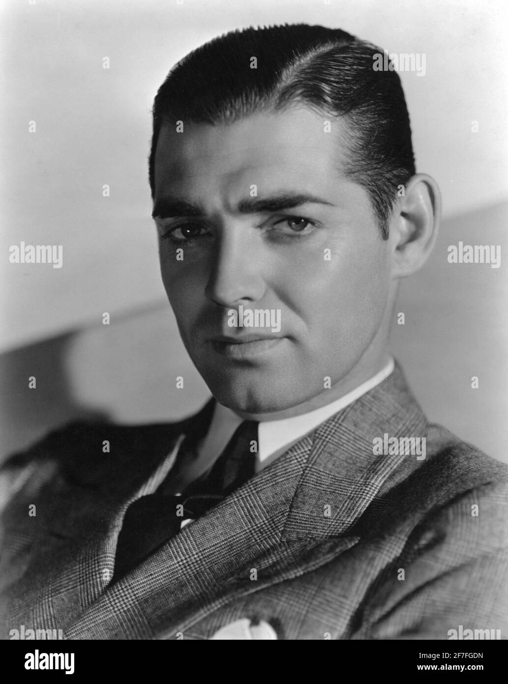 CLARK GABLE 1932 Portrait by CLARENCE SINCLAIR BULL publicity for Metro ...
