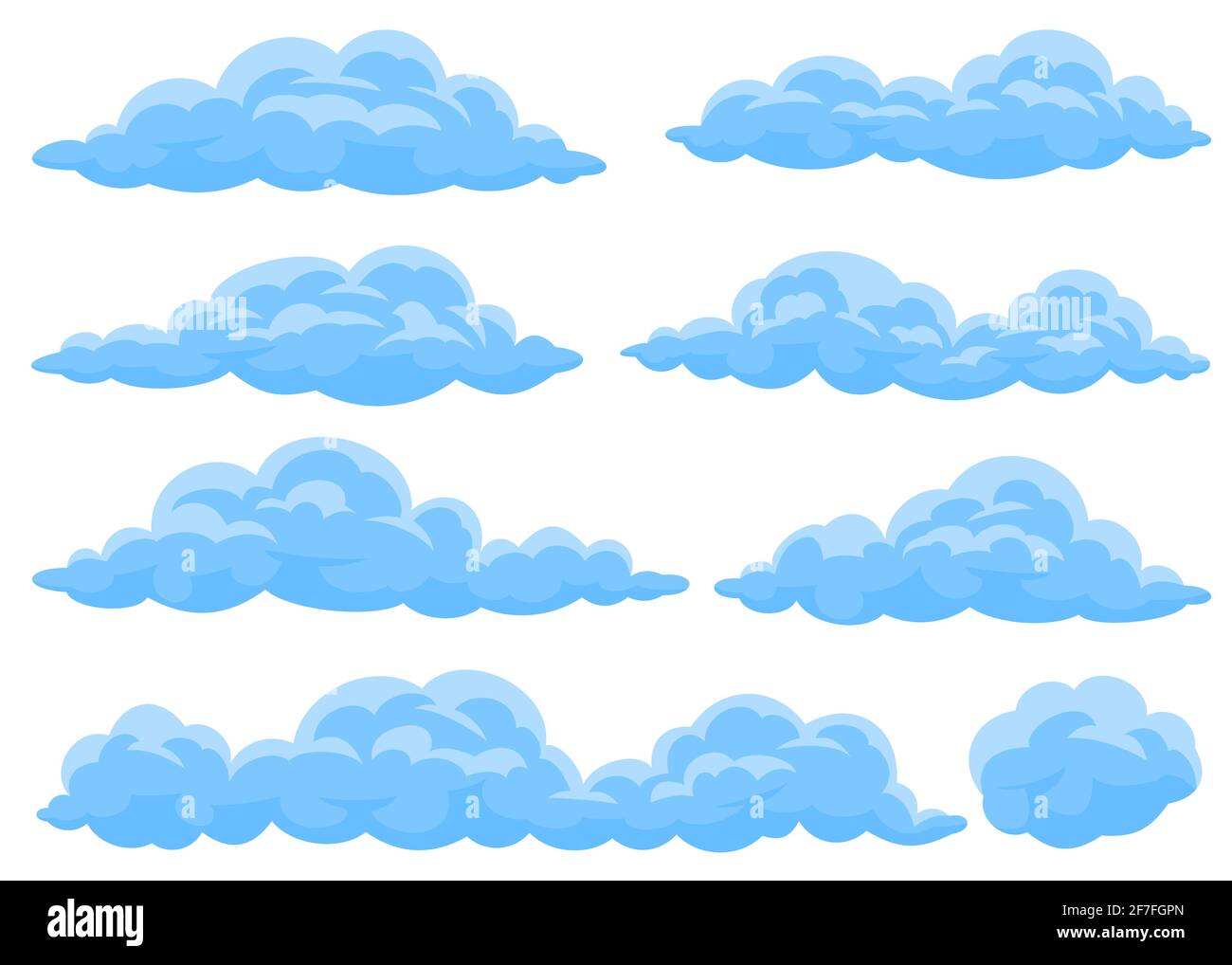 Set of vector clouds Stock Vector Image & Art - Alamy