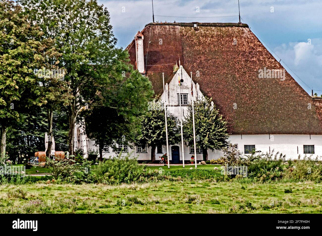 Northern Germany (Dithmarschen): Special type of farmhouse, which keeps ...