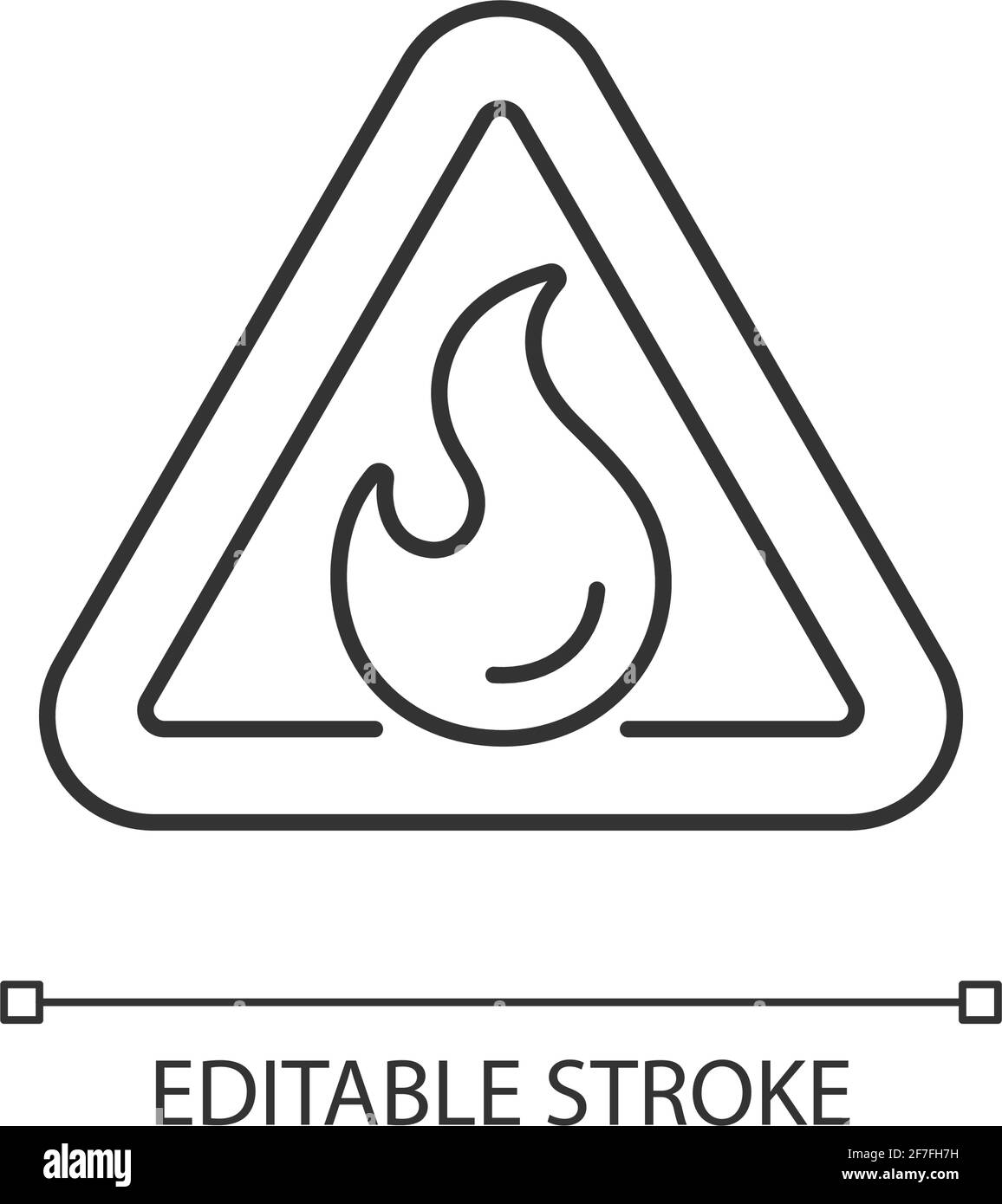 Flammable sign Black and White Stock Photos & Images - Alamy