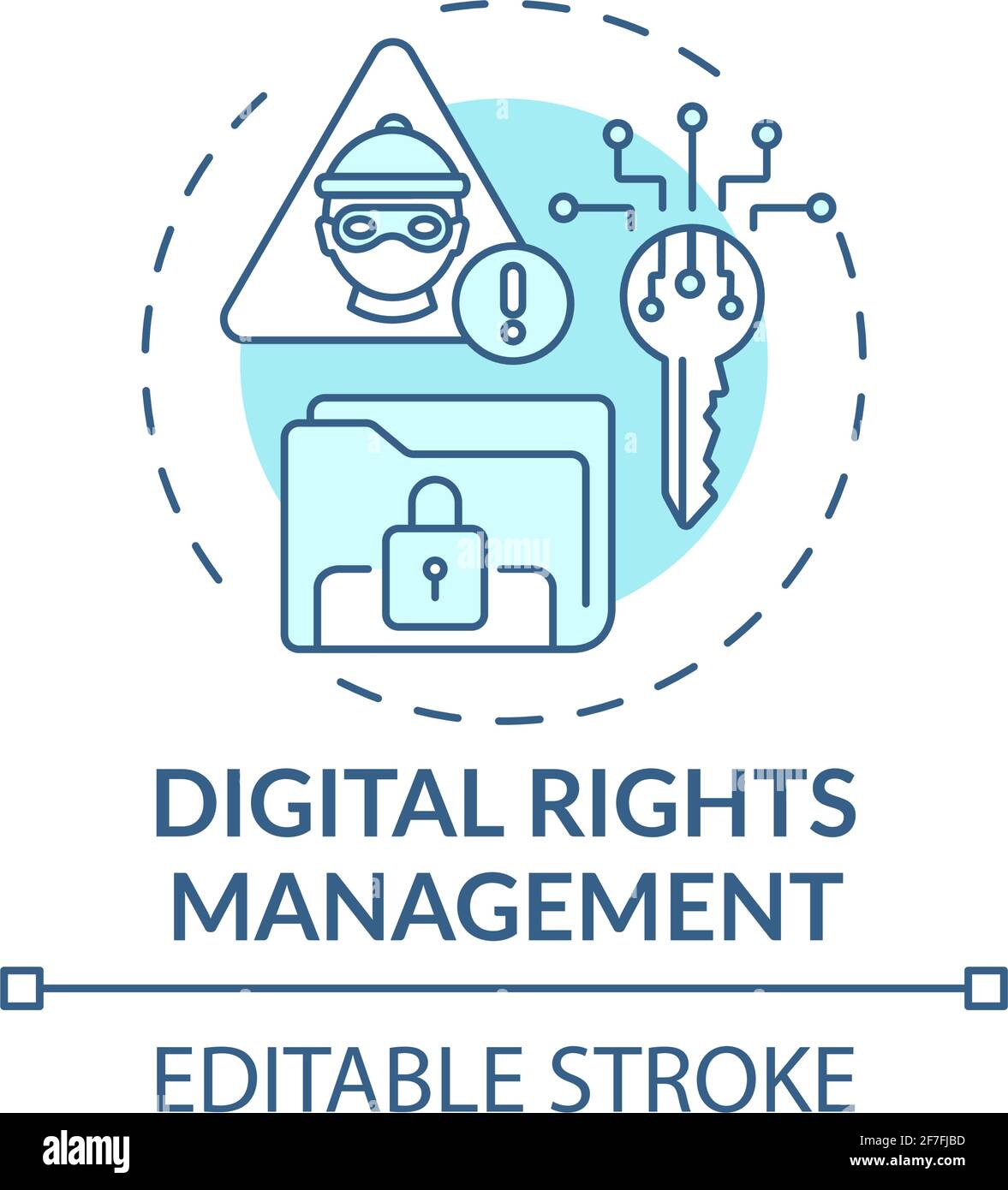 Digital rights Stock Vector Images - Alamy