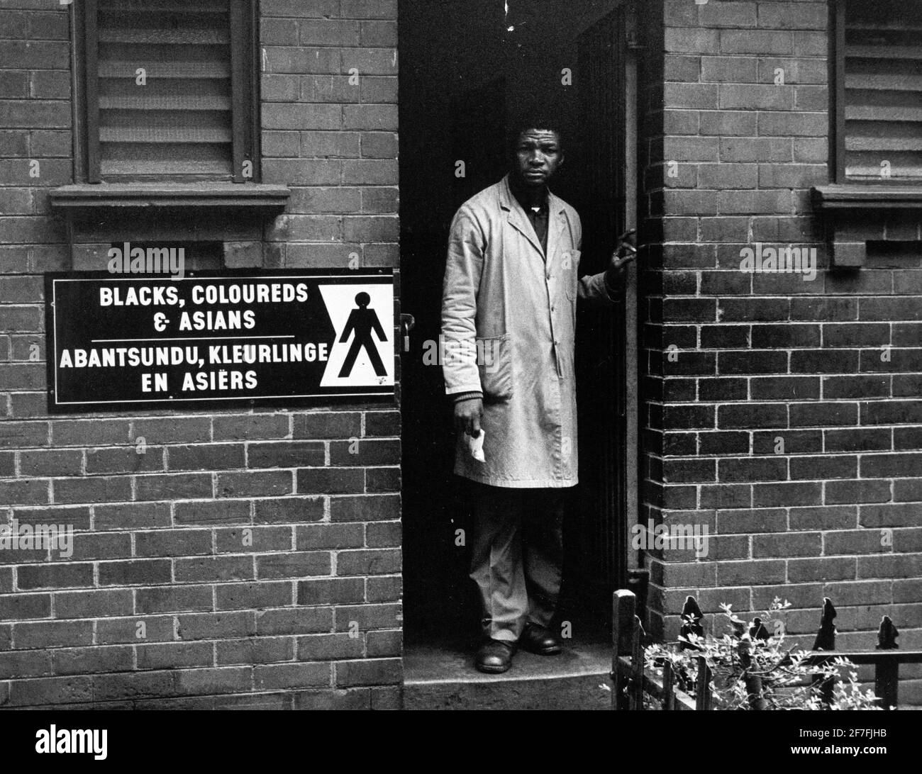 Apartheid South Africa Black and White Stock Photos & Images - Alamy