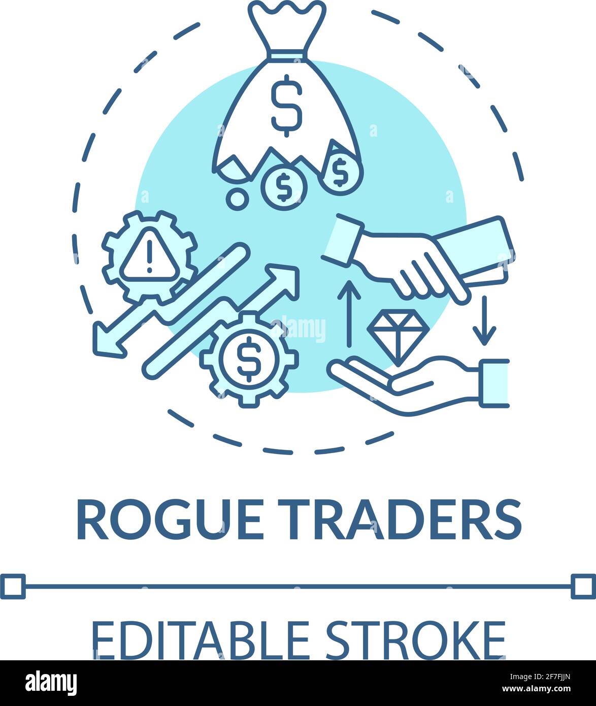 Rogue traders concept icon Stock Vector Image & Art - Alamy