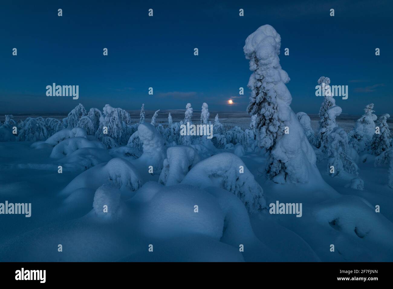 Moon snow people hi-res stock photography and images - Alamy