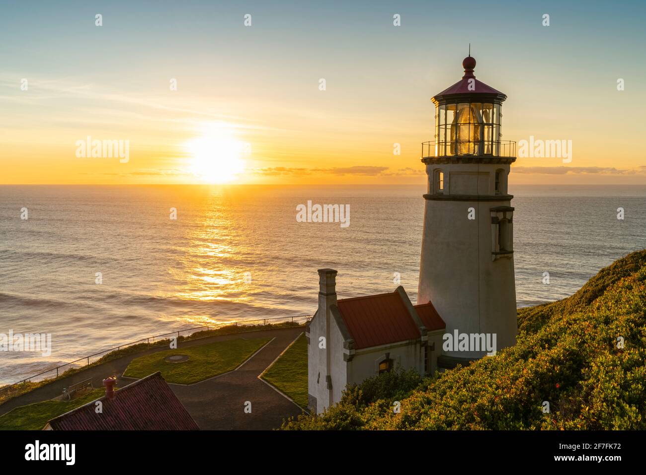 Lighthouse Heceta Head Oregon Hi res Stock Photography And Images Alamy