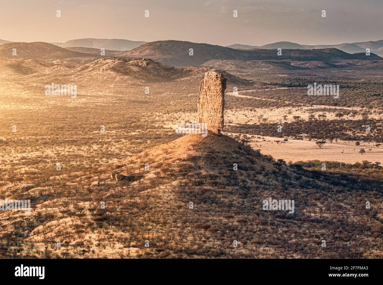 Vingerklip rock formation at sunset, Namibia, Africa Stock Photo - Alamy