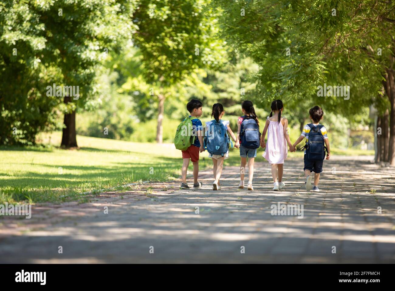 Children going to school Stock Photo - Alamy