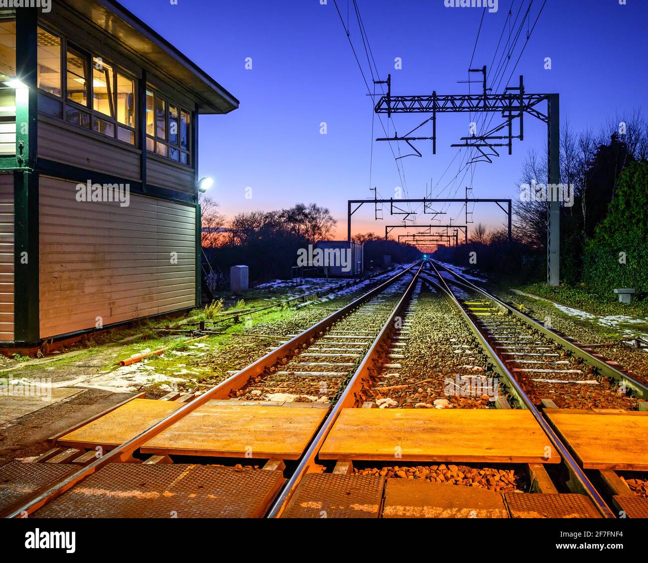 Chat moss railway hi-res stock photography and images - Alamy