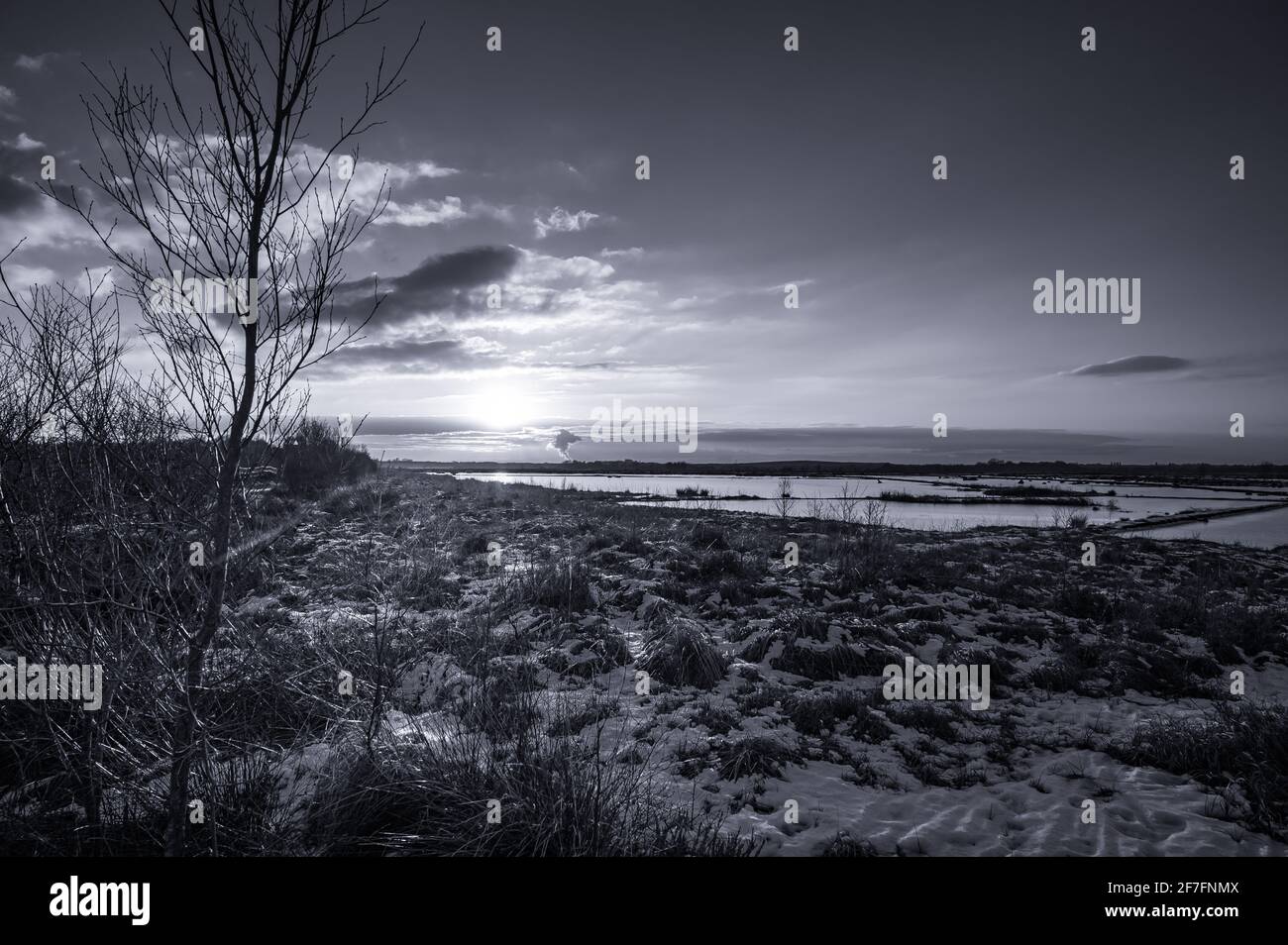 Chat Moss wetlands, Irlam, Salford, Manchester Stock Photo - Alamy