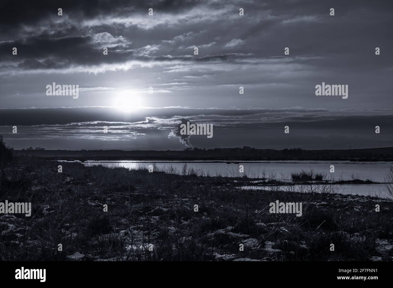 Chat Moss wetlands, Irlam, Salford, Manchester Stock Photo - Alamy