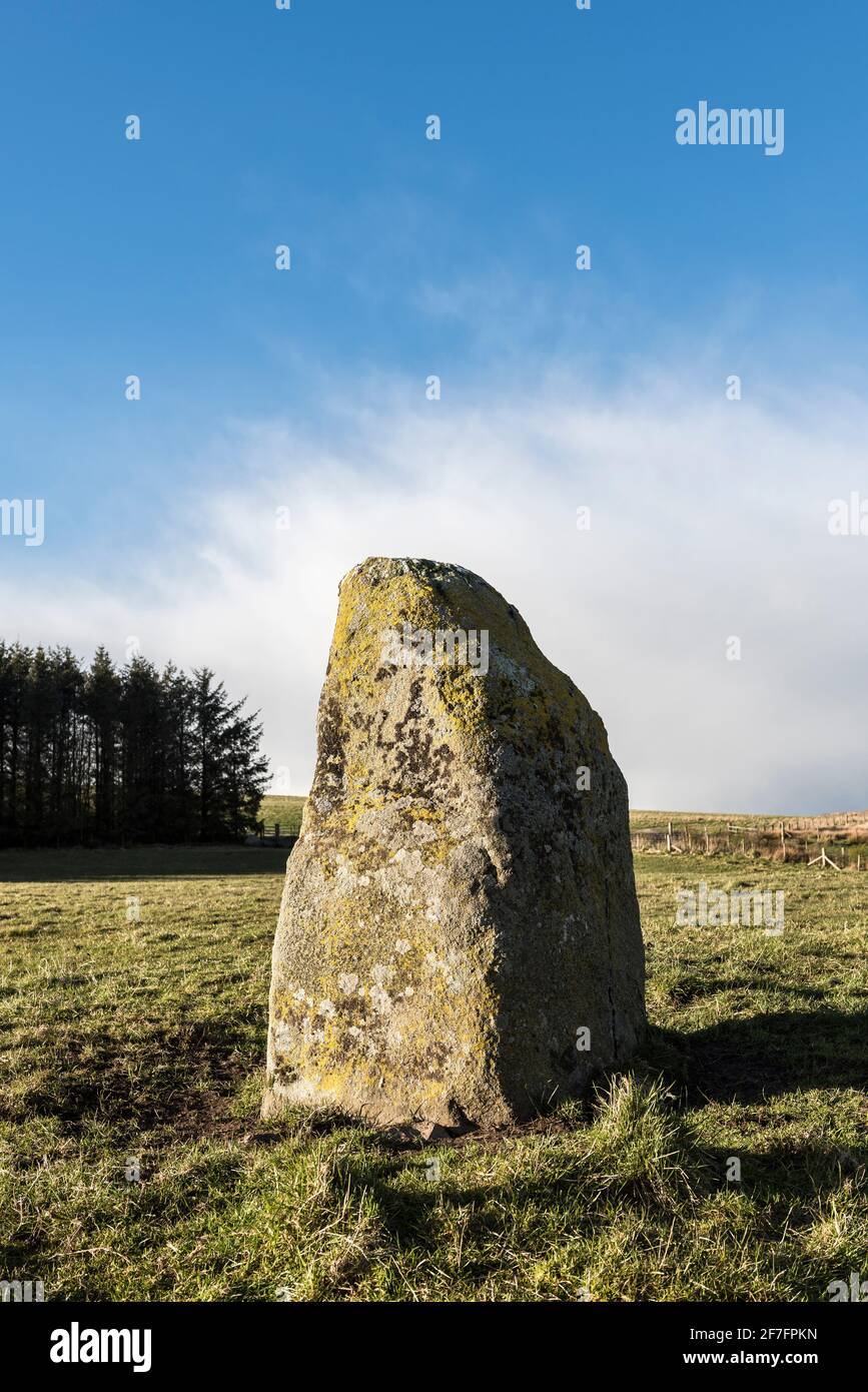 Wales Standing Stone High Resolution Stock Photography and Images - Alamy
