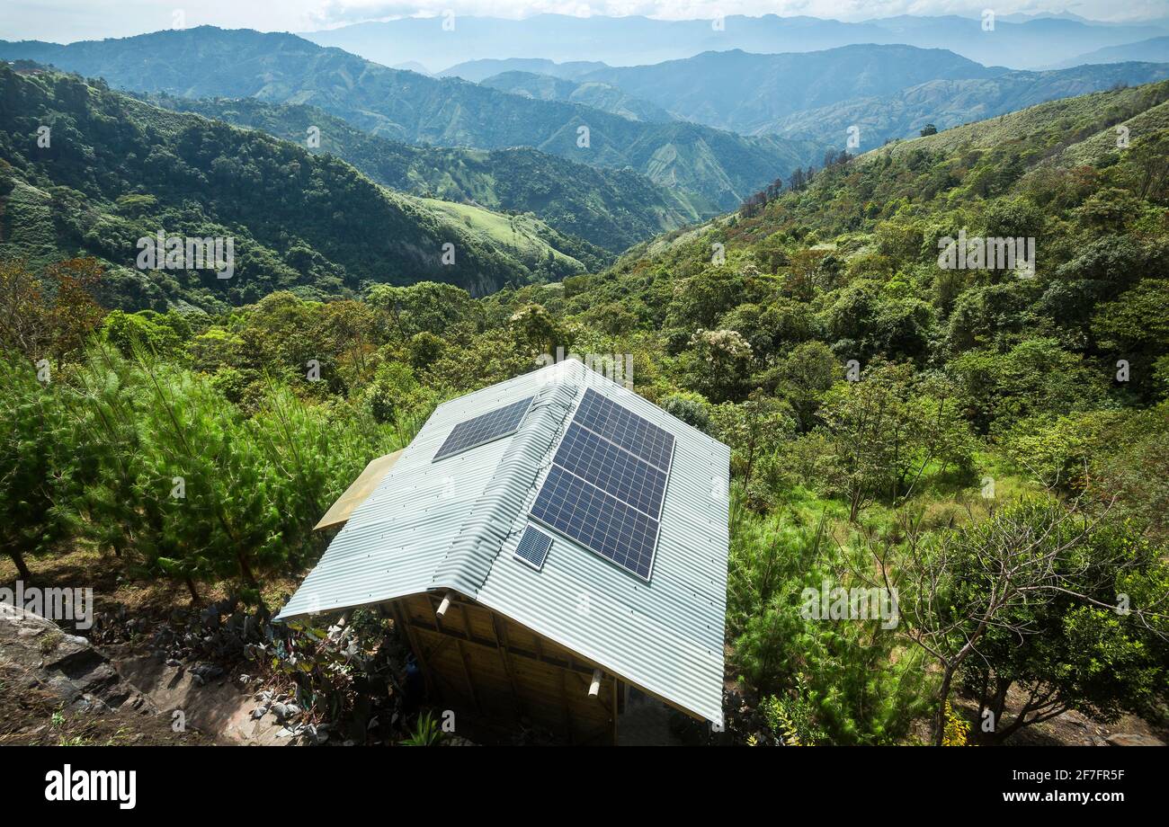 Solar energy panels colombia hi-res stock photography and images - Alamy