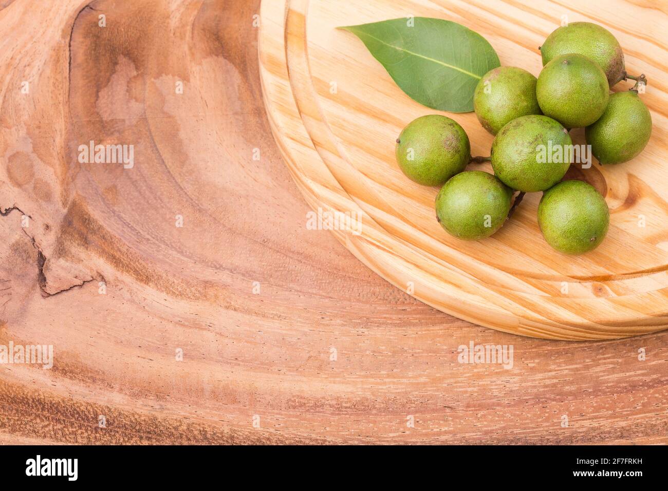 Fresh ripe peeled quenepa fruit - Melicoccus bijugatus. Mamoncillo ...