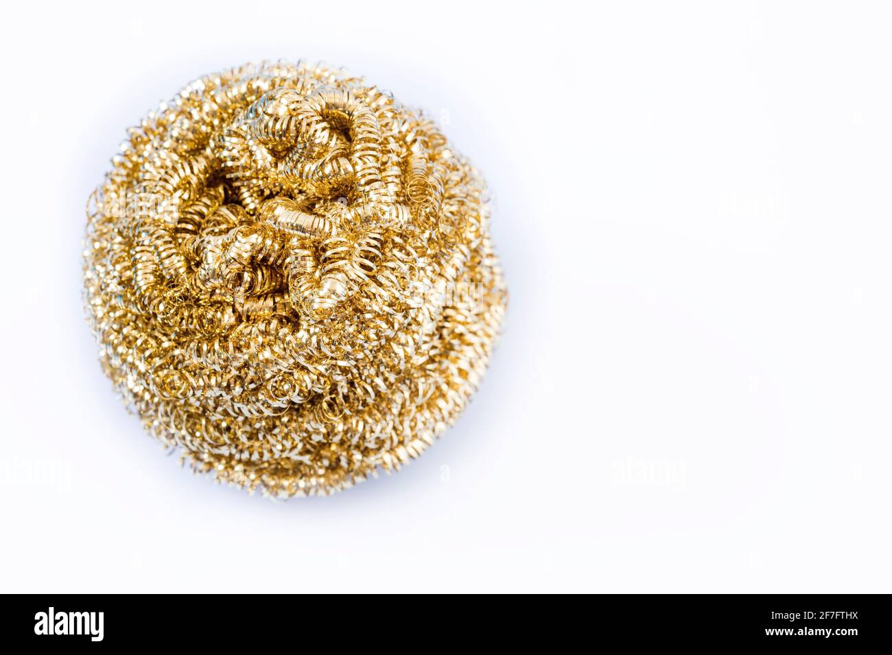 Metal sponge - steel wire scrub Stock Photo - Alamy