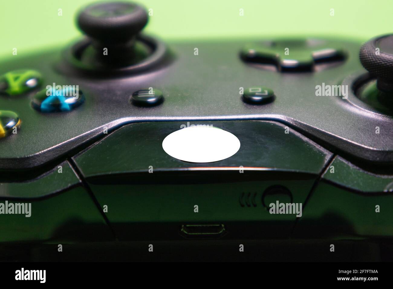 joystick for playing console isolated chromakey pushing buttons to play ...