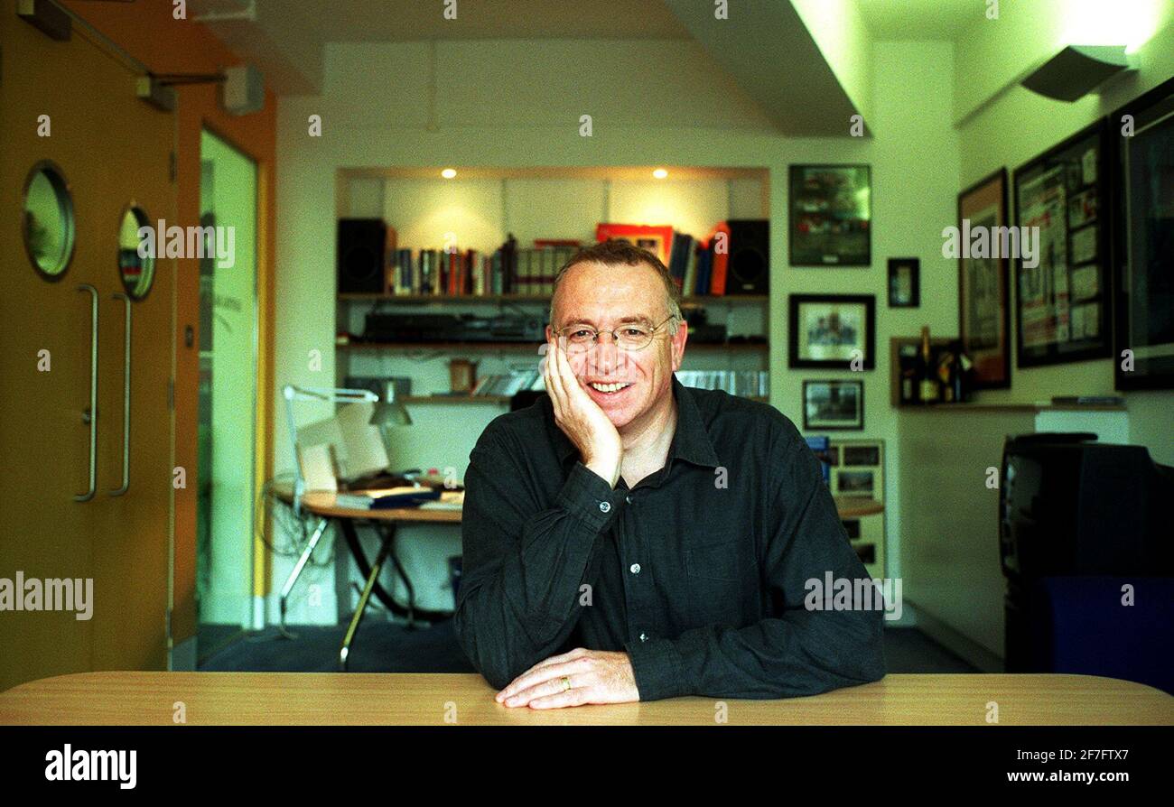 David Mansfield, Chief Executive of Capital Radio in his office Stock ...