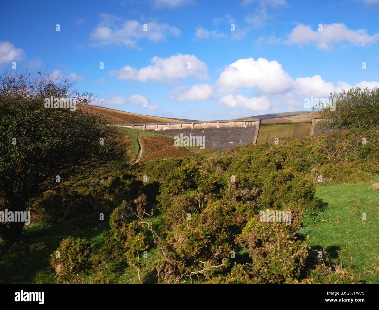 The Avon Dam, near South Brent, Dartmoor, Devon Stock Photo - Alamy