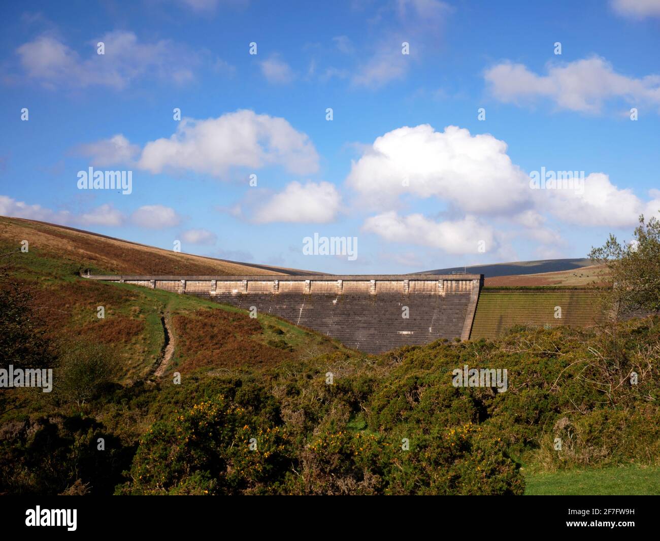 The Avon Dam, near South Brent, Dartmoor, Devon Stock Photo - Alamy
