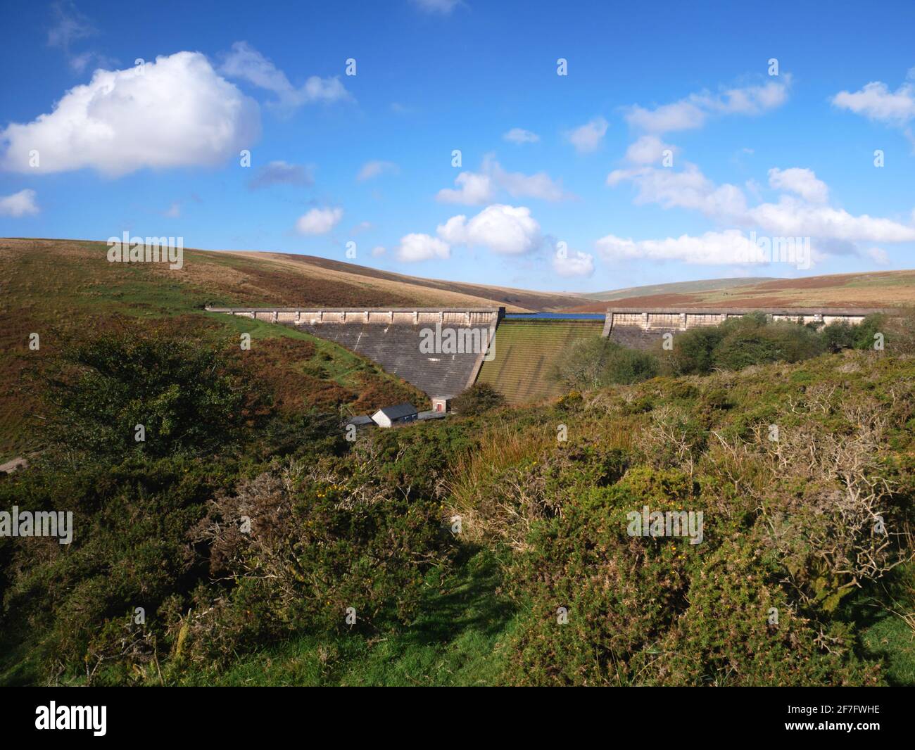 The Avon Dam, near South Brent, Dartmoor, Devon Stock Photo - Alamy