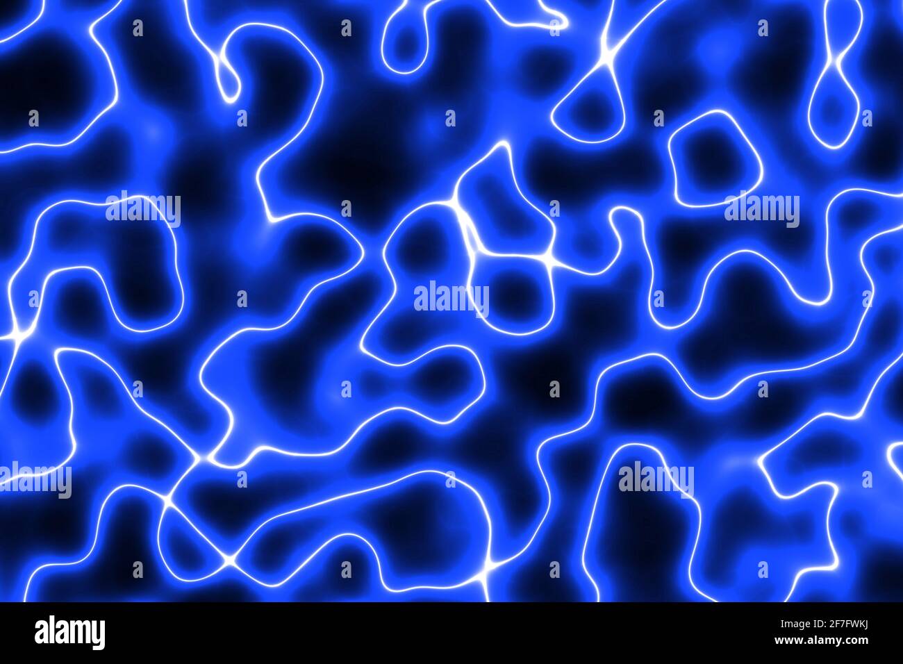design blue luminescent energy digital drawn texture or background ...