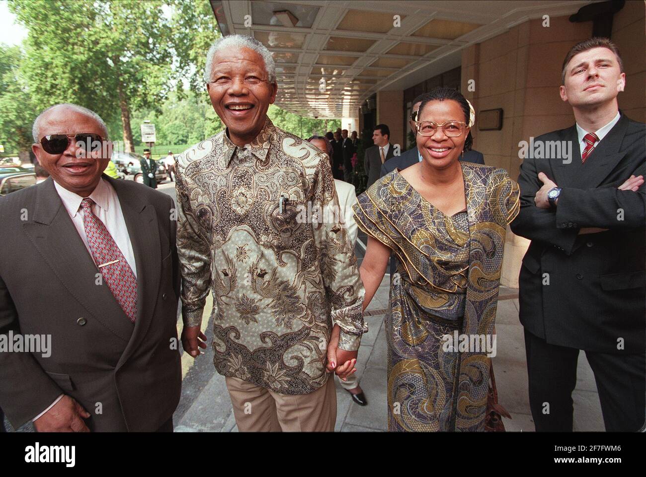 Graca Machel And Nelson Mandela Wedding