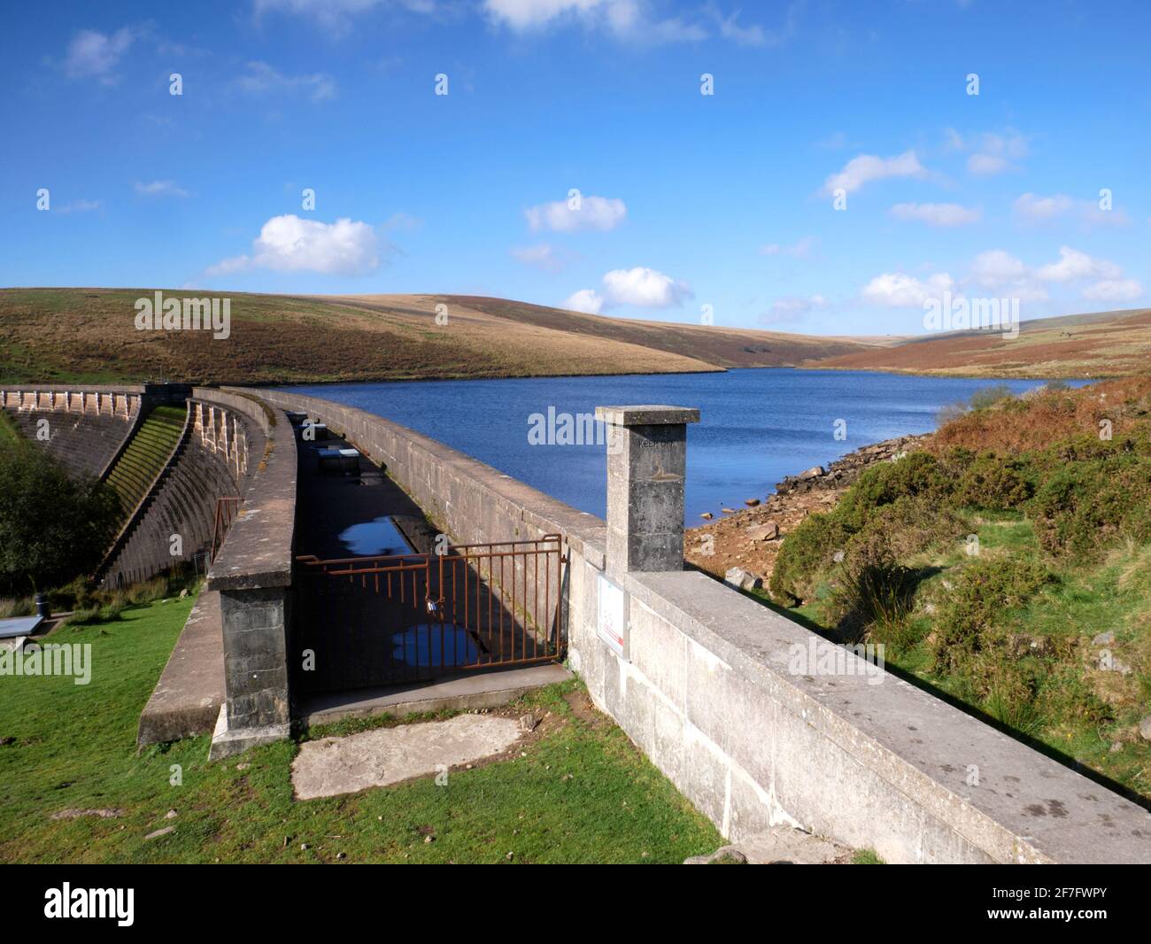 The Avon Dam, near South Brent, Dartmoor, Devon Stock Photo - Alamy
