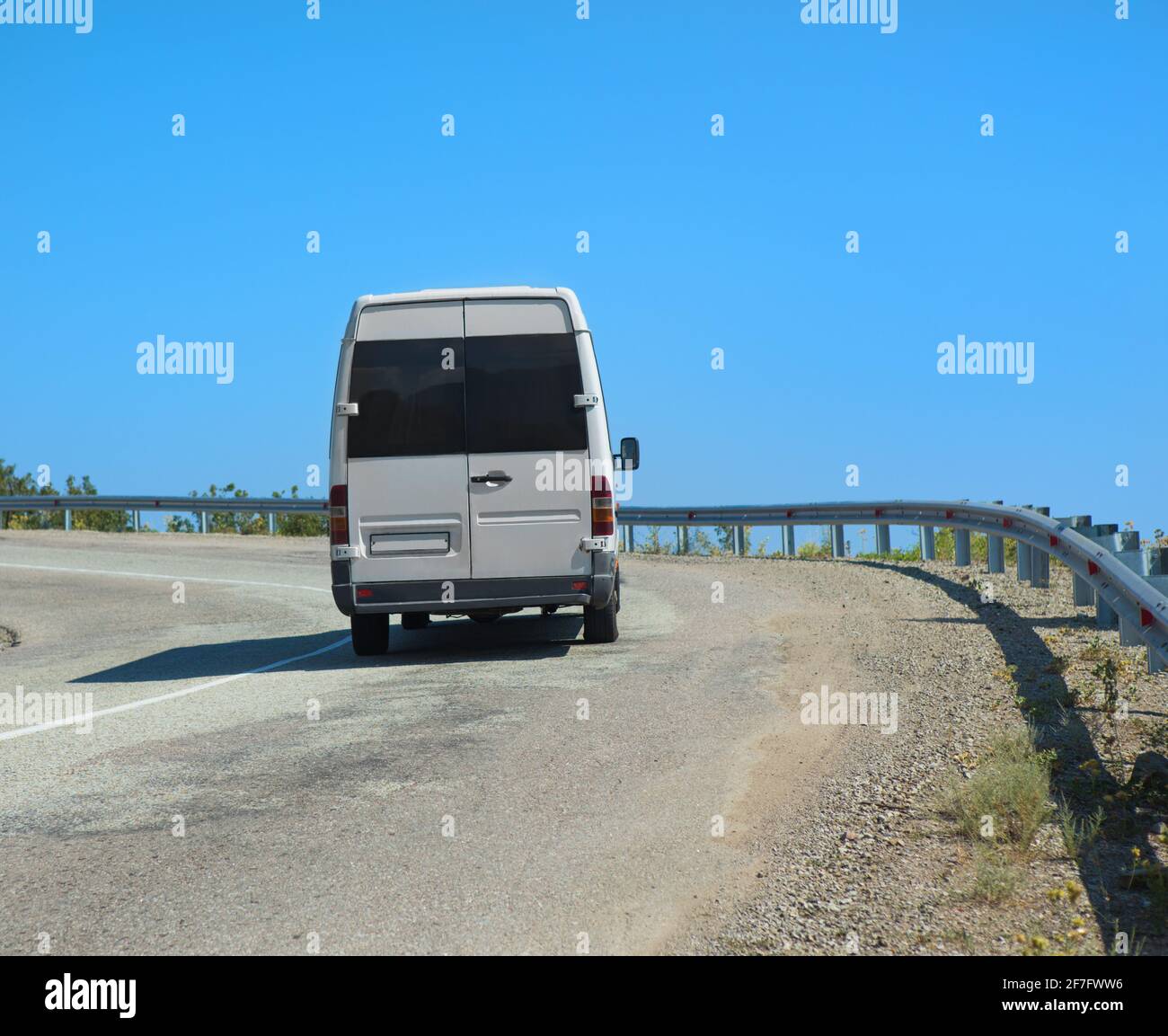 Minibus goes on mountain hi-res stock photography and images - Alamy