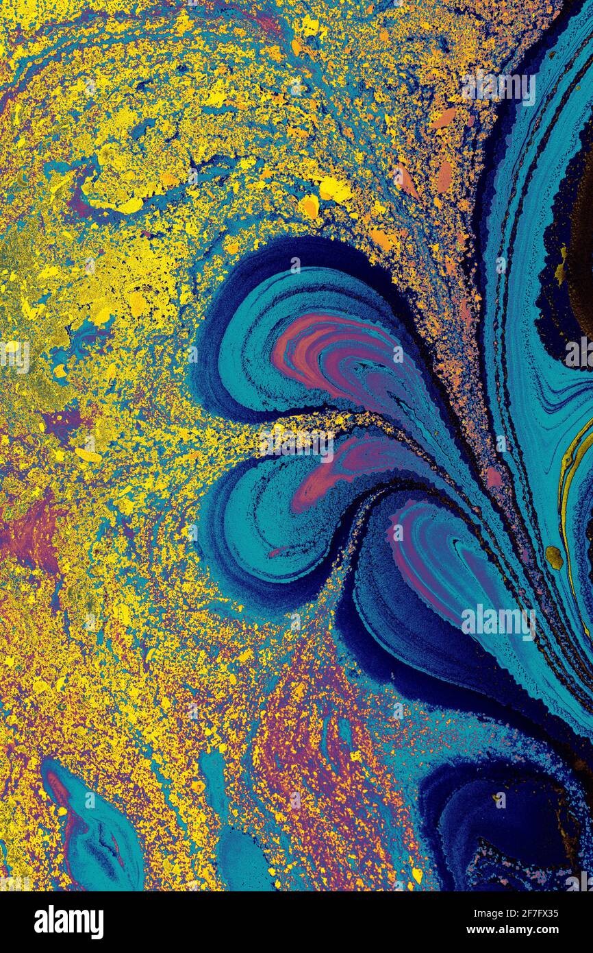 Intensive colorful mix of vibrant colors. Abstract modern background ...