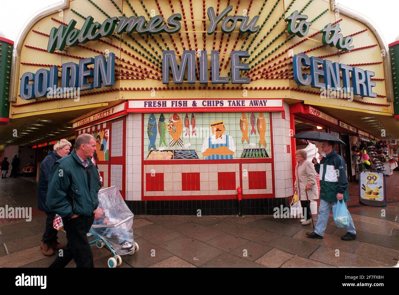 Blackpool September 1998 Stock Photo - Alamy