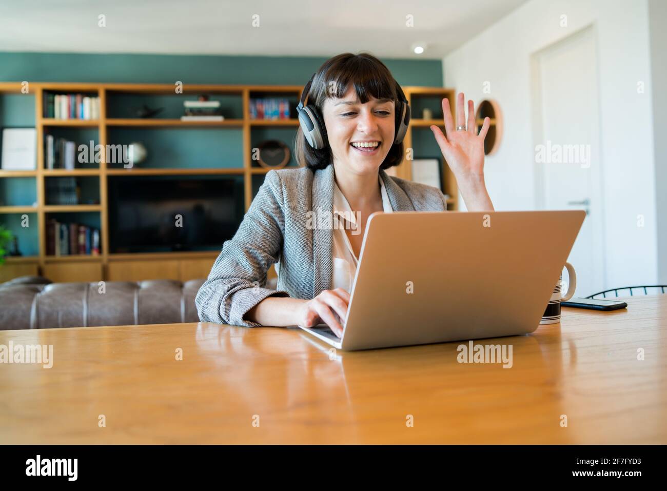 Call at home hi-res stock photography and images - Alamy