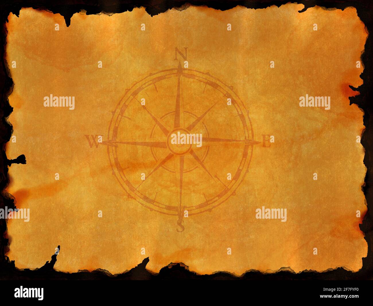 Template background old paper papyrus map compass navigation world ...