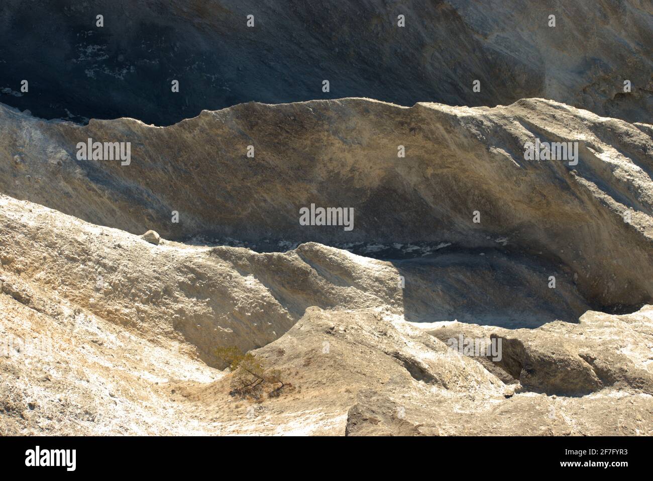 Amazing sharp cliffs in the alps at the rhine canyon in the area of ...