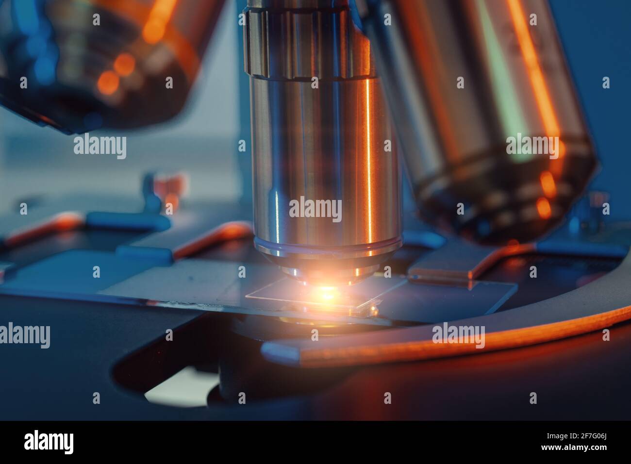 Testing microscopy laboratory hi-res stock photography and images - Alamy