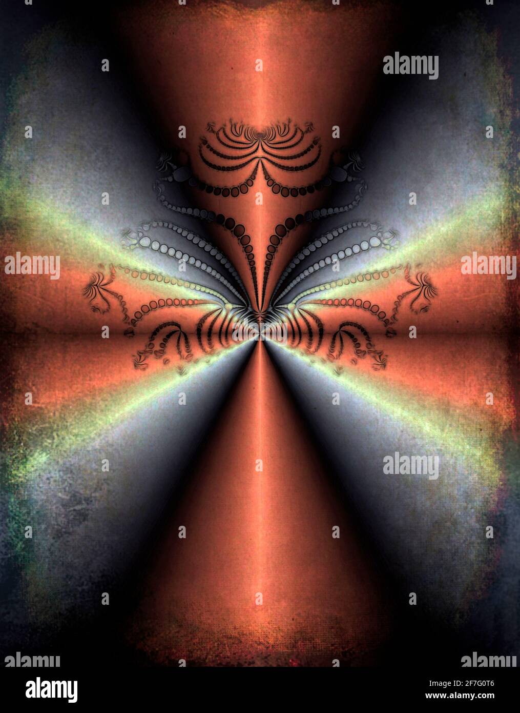 Image of a multicoloured background with a mark Stock Photo - Alamy