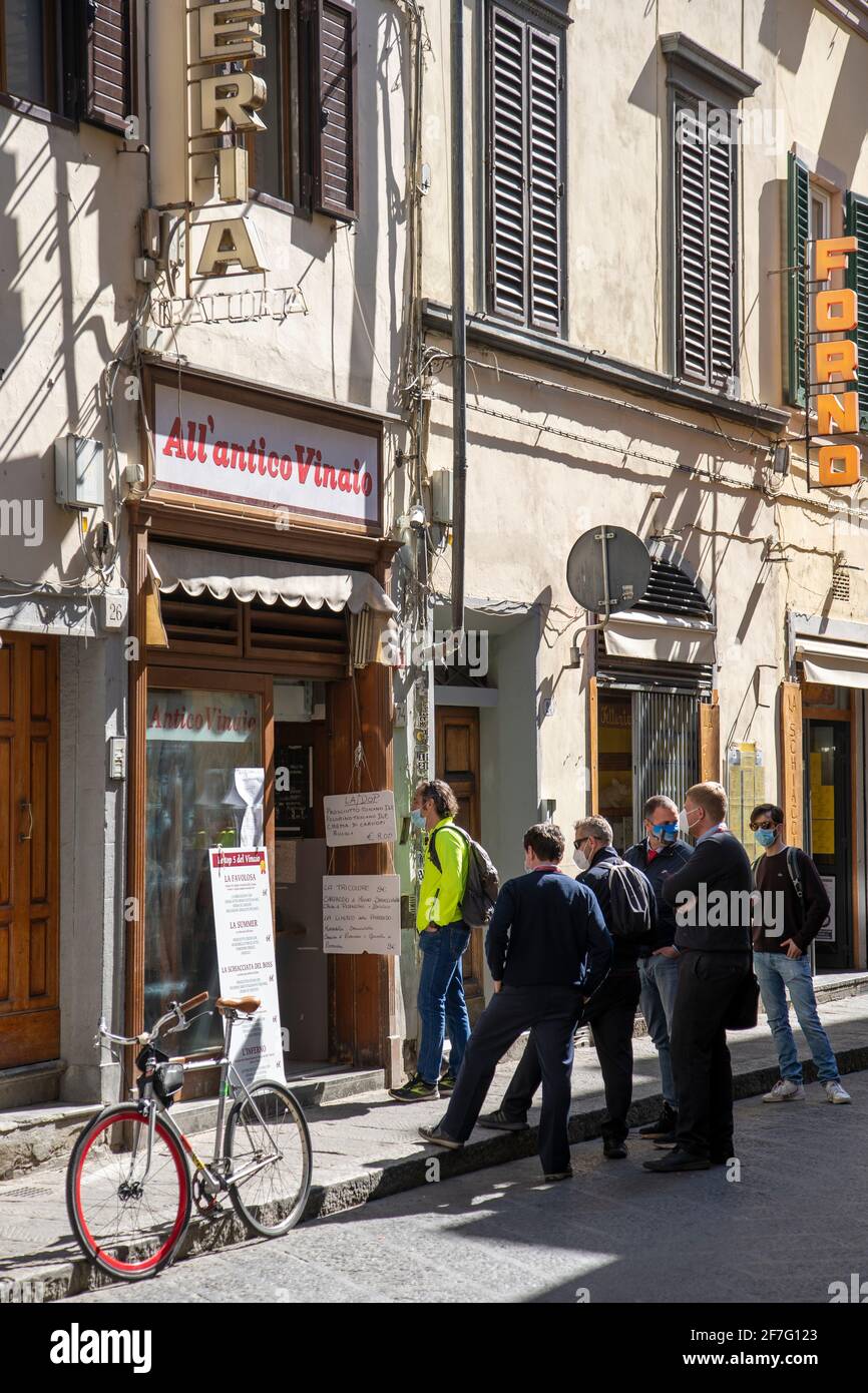 (3/31/2021) Covid-19 lockdown in Italy, Florence is in a high-risk red ...