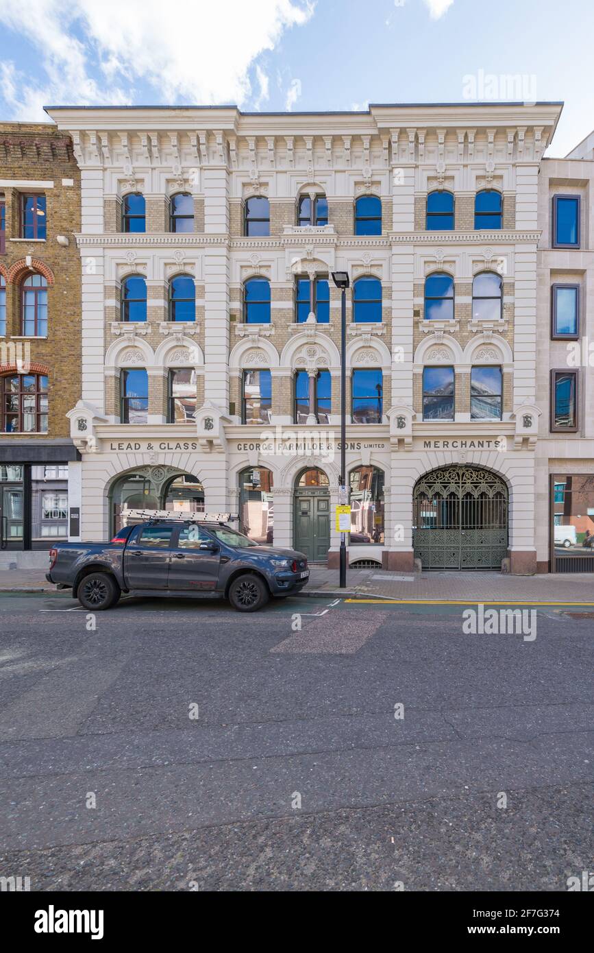 The Farmiloe Building in St. John Street, Smithfield. A former ...