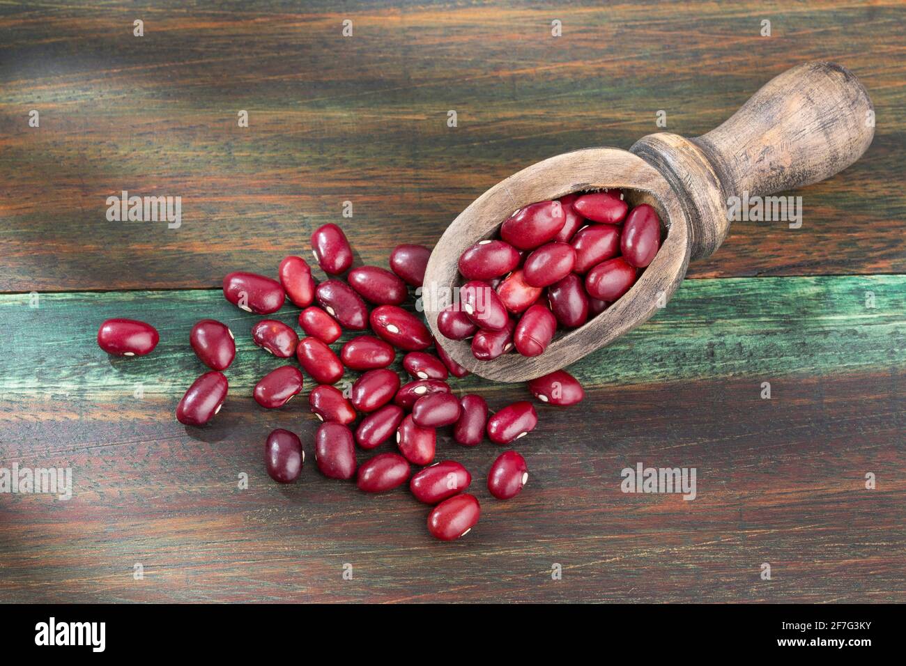 Raw red beans - Phaseolus vulgaris Stock Photo - Alamy