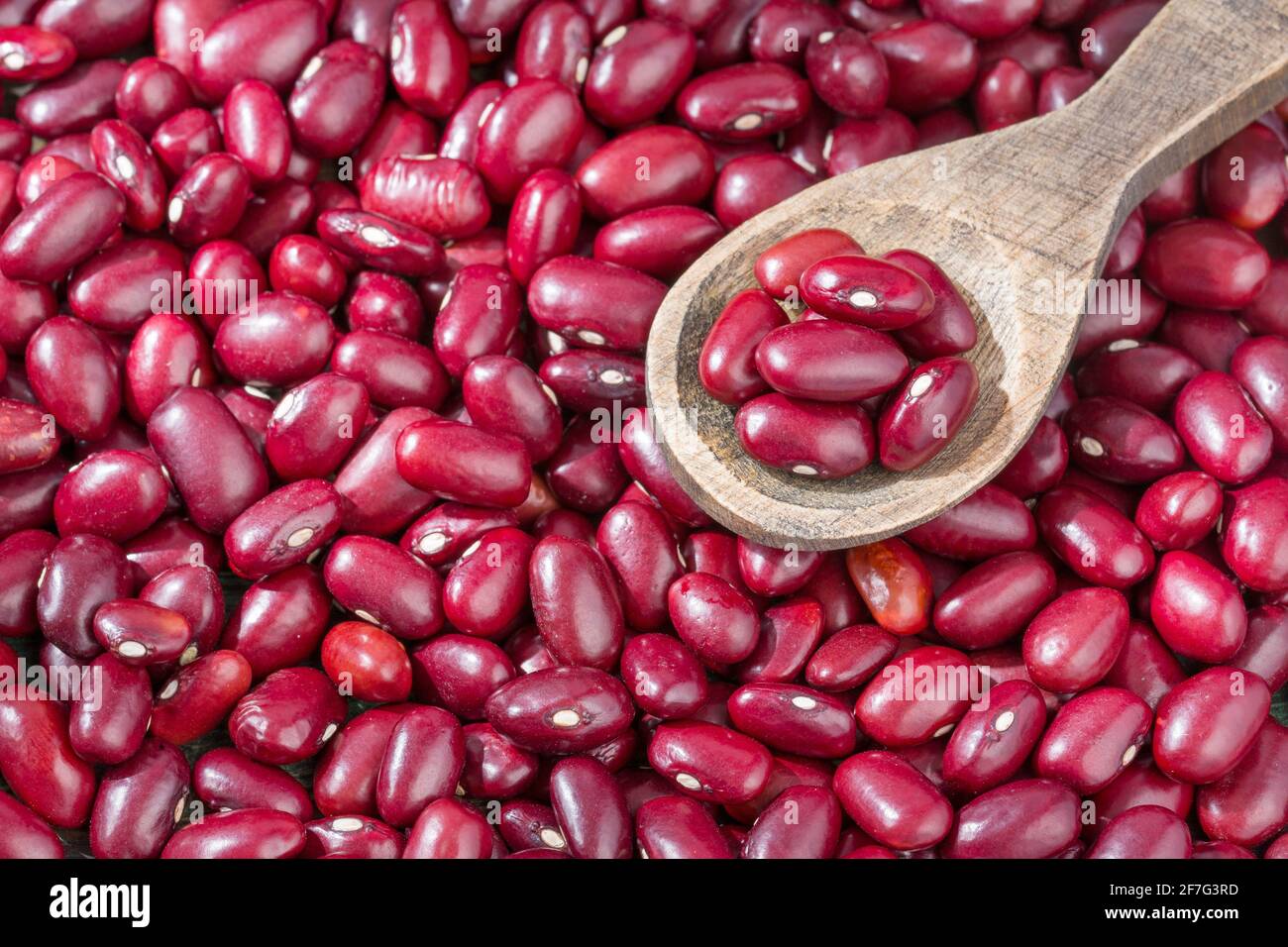 Raw red beans - Phaseolus vulgaris Stock Photo - Alamy