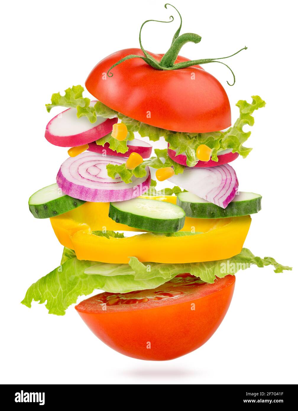 Spring layers Cut Out Stock Images & Pictures - Alamy