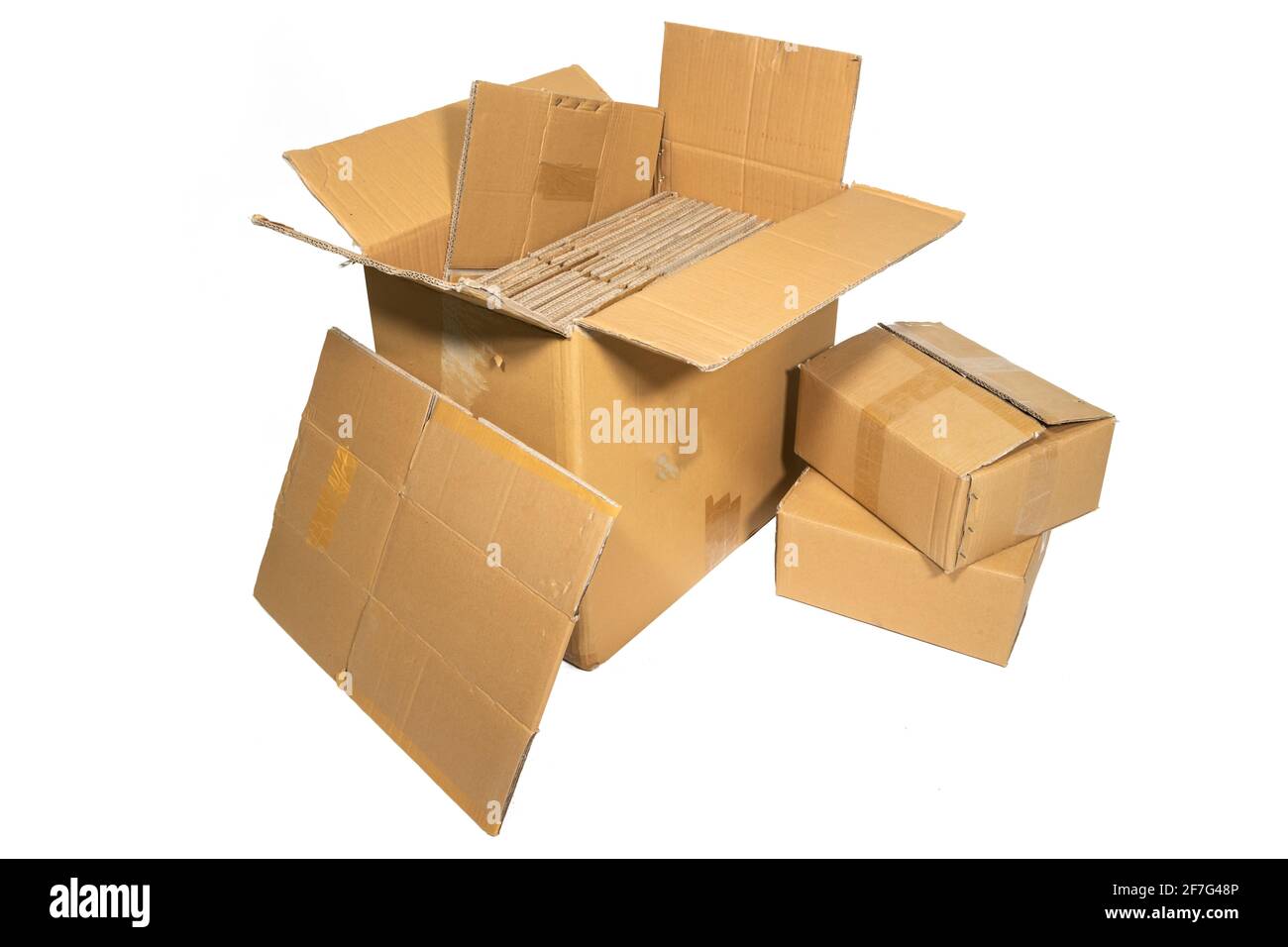 Shipping boxes different sizes hi-res stock photography and images - Alamy
